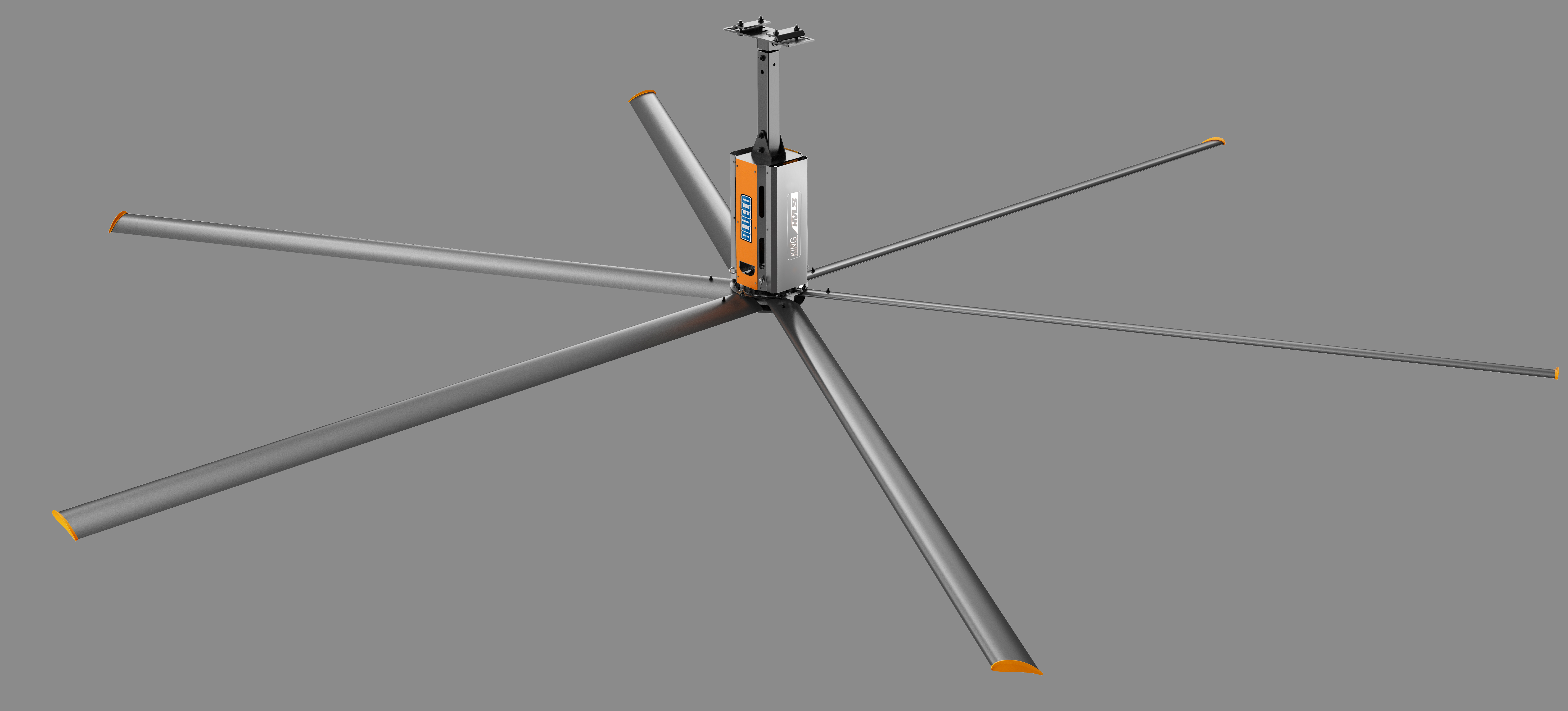 Introduction to industrial HVLS ceiling fans | BLUECO