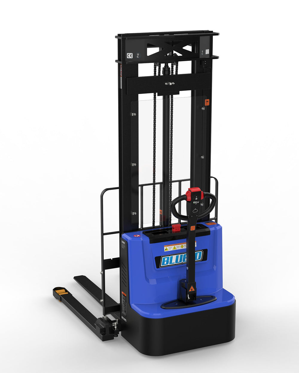 Straddle Leg Stacker vs Forklift: Material Handling Essentials – BLUECO